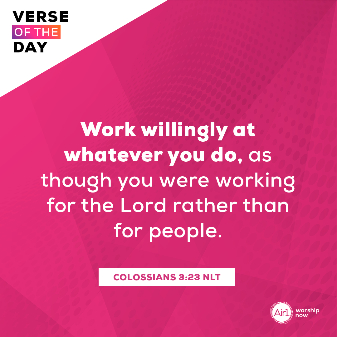 Air1's Verse of the Day for Sep 24, 2021 | Air1 Worship Music